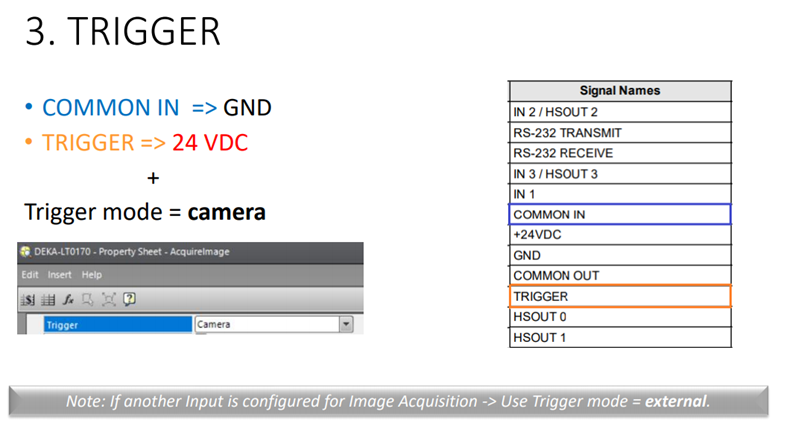 How To Configure Digital Input and Output Lines On In-Sight Vision System | Cognex Support Community