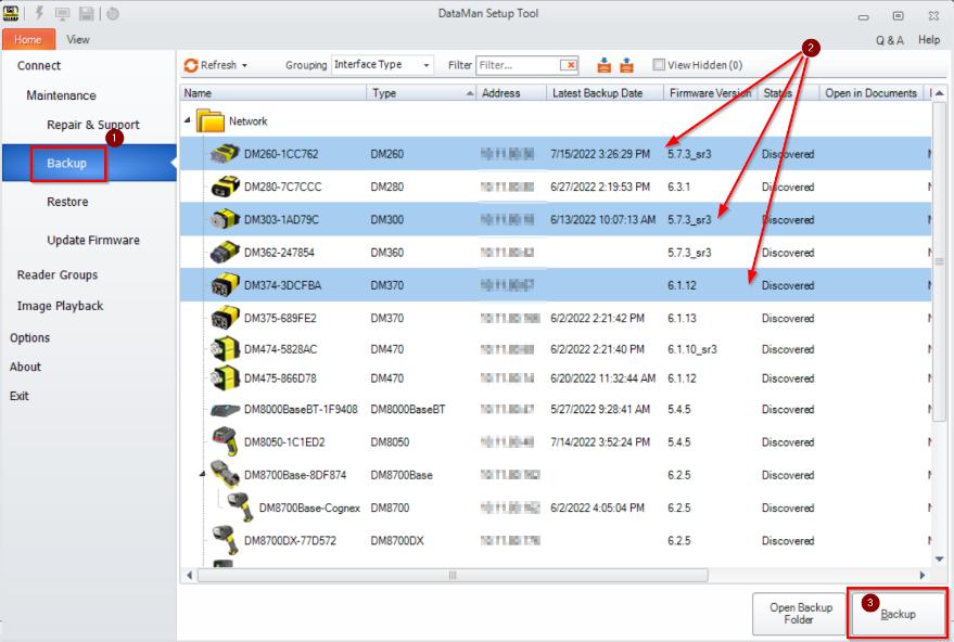 How to Back up the Settings of a DataMan Reader to a File | Cognex ...