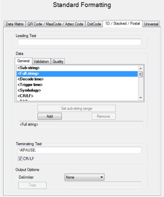 How to Insert a Pause Delay with Output Data on the DataMan 8050, DataMan 8600 series readers ...