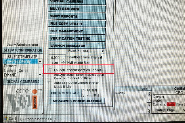 EtherInspect C2D2 Administrator Access | Cognex Support Community