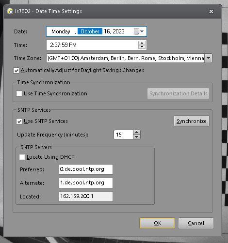 How to Configure the Date/Time Settings on an In-Sight Using an NTP ...