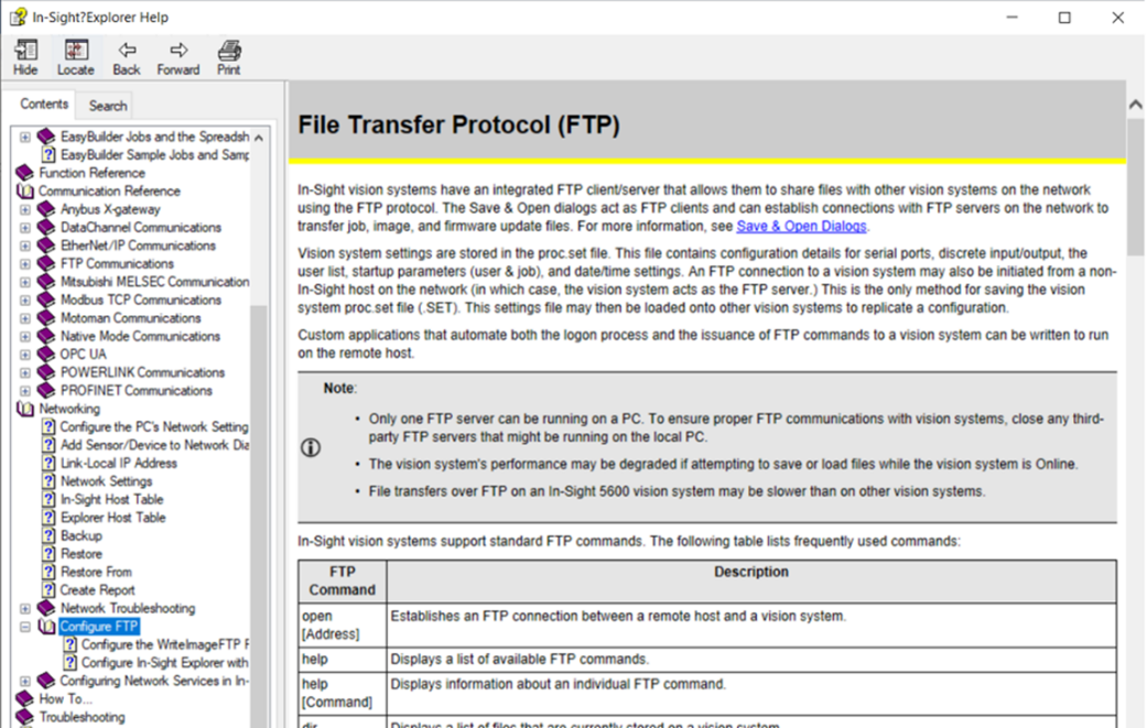 How to Use FTP Commands to Save Job to PC | Cognex Support Community