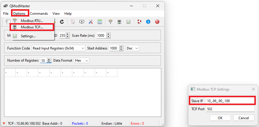 [All Cognex Products] How To Use QModMaster, a Free Modbus Client Application | Cognex Support ...