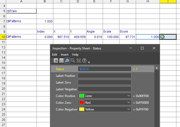 [In-Sight Vision Suite] How to Make Cells in the Spreadsheet Available in the Web HMI using ...