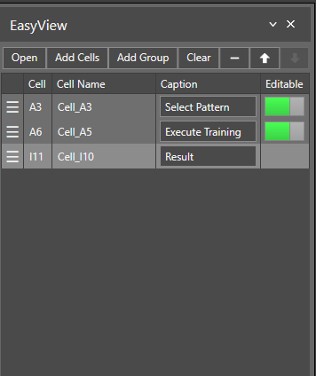 [In-Sight Vision Suite] How to Make Cells in the Spreadsheet Available ...