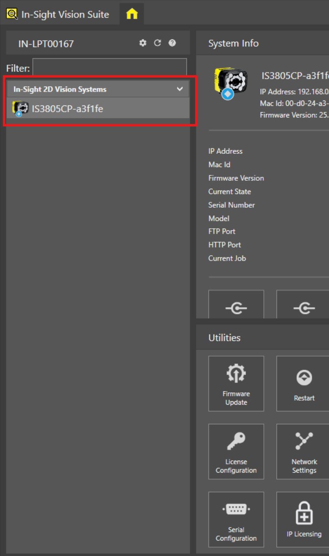 [In-Sight] How To Upgrade The Firmware of all The In Sight Vision Suite ...