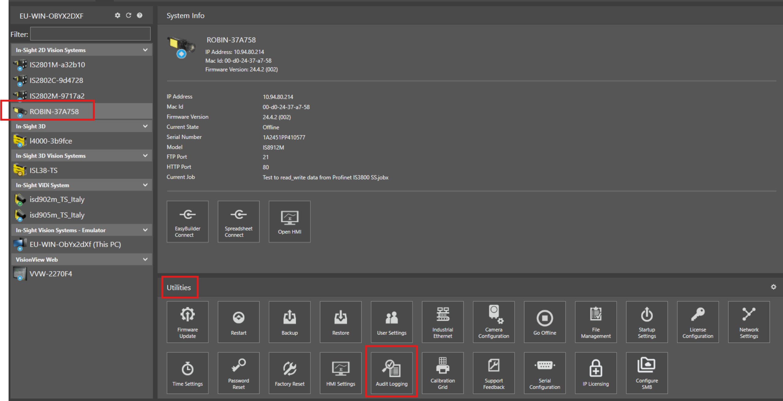 [In-Sight] How to Create an Audit Logging Server for In-Sight Vision ...