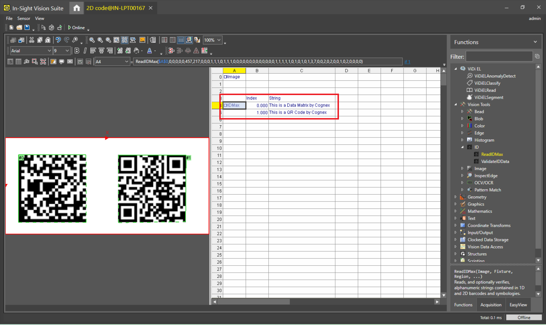 [In-Sight] How To Read 2D Code Grading In In-Suite Vision Suite ...